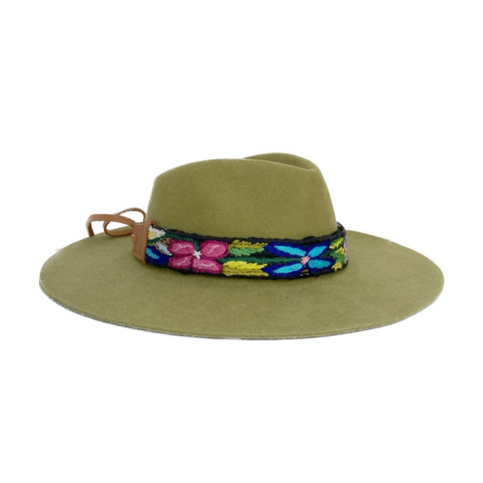 Handmade wool hats with embroidered straps – This Is Latin America