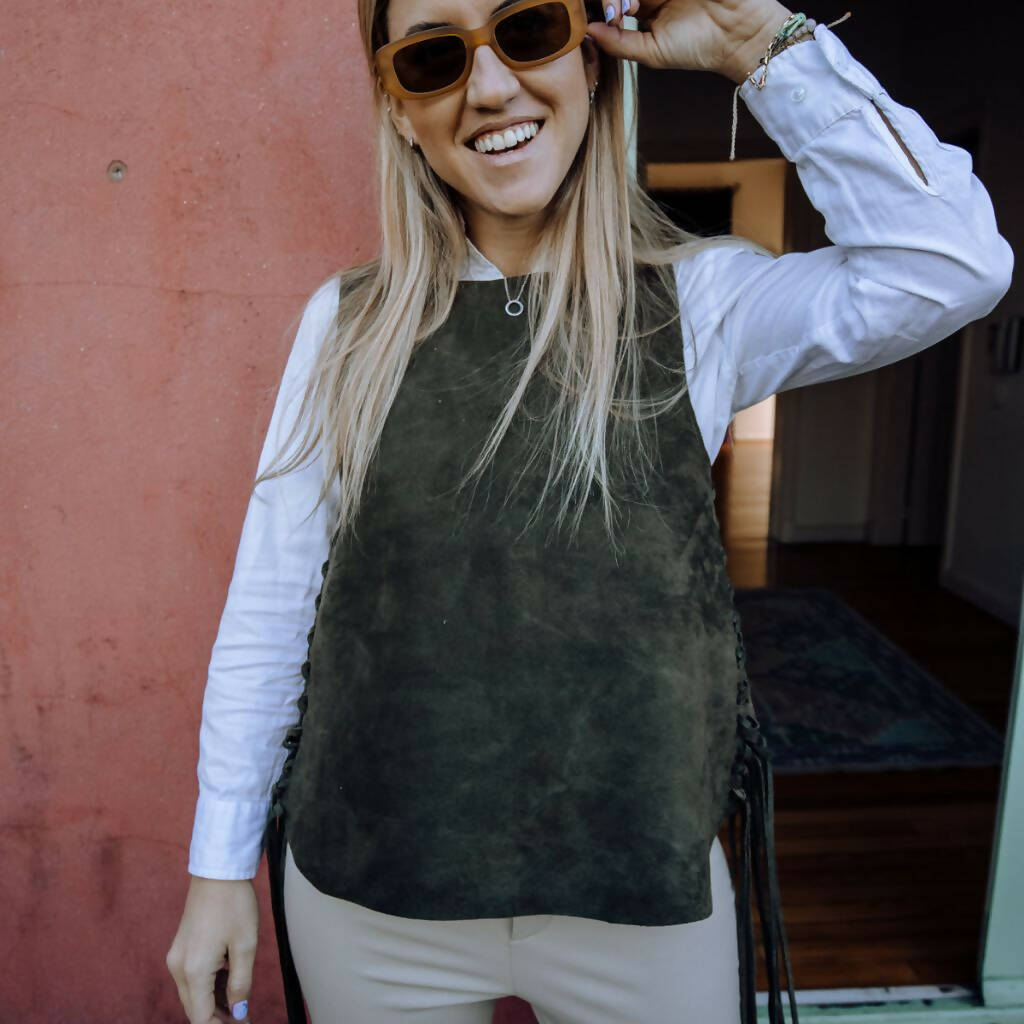 Handmade Suede top – This Is Latin America