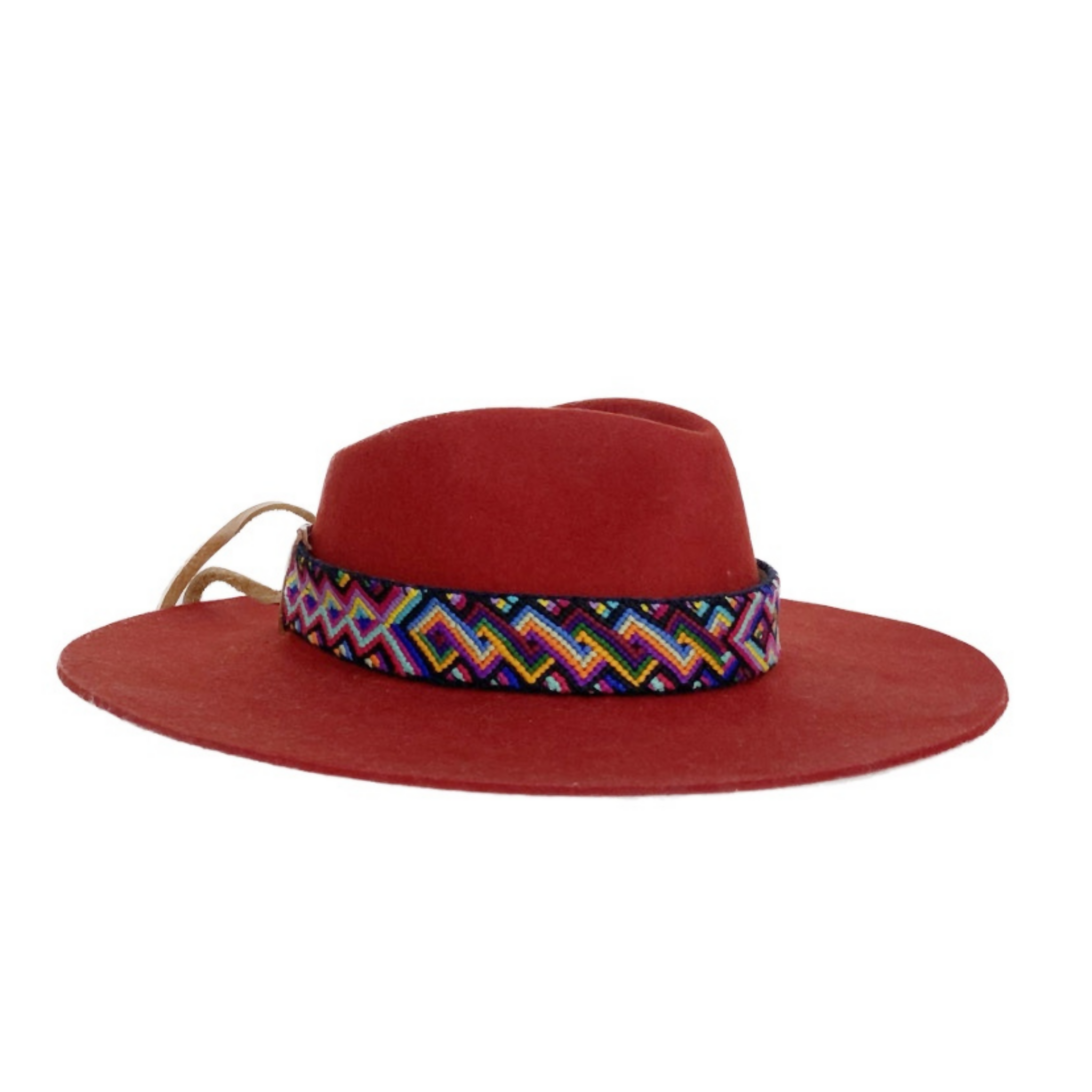 Handmade wool hats with embroidered straps – This Is Latin America