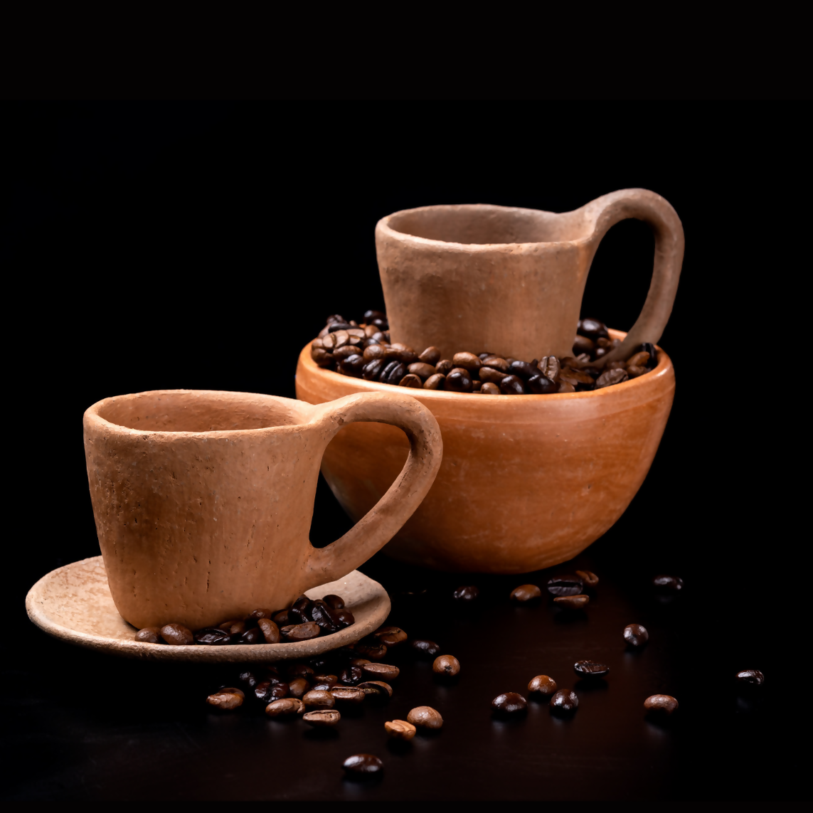 Artisanal Clay Espresso Cup And Saucer – This Is Latin America