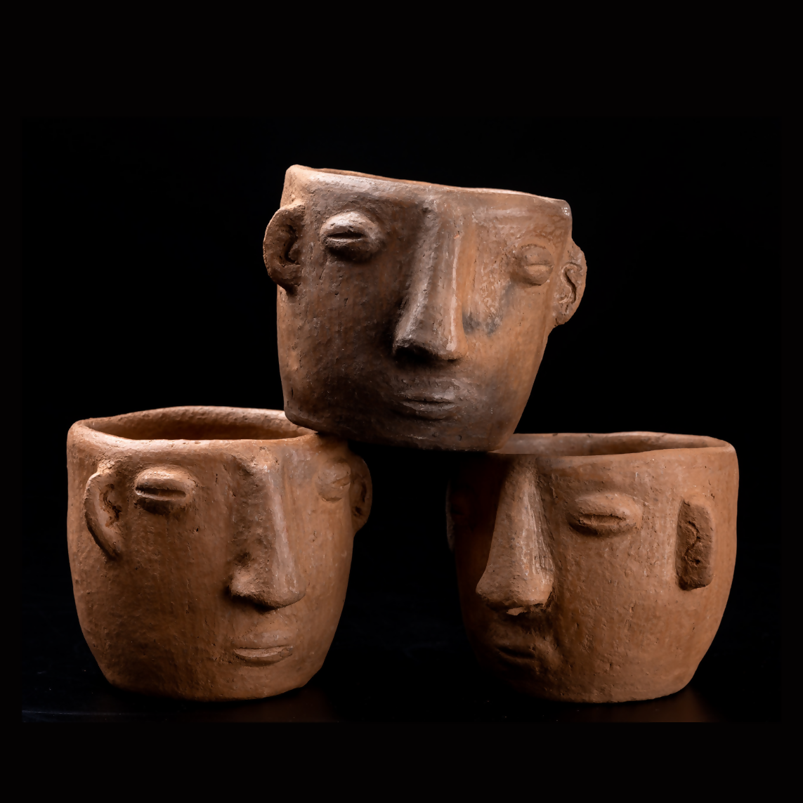 Artisanal Clay Face Cups – This Is Latin America